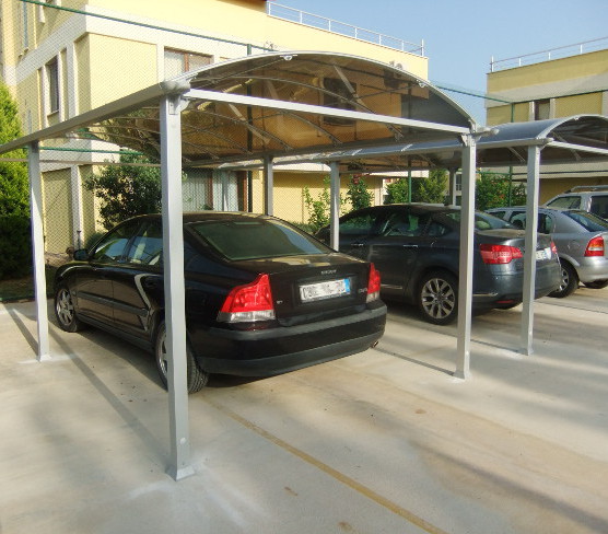 PENSILINA tunnel per Auto | Pensiline.online